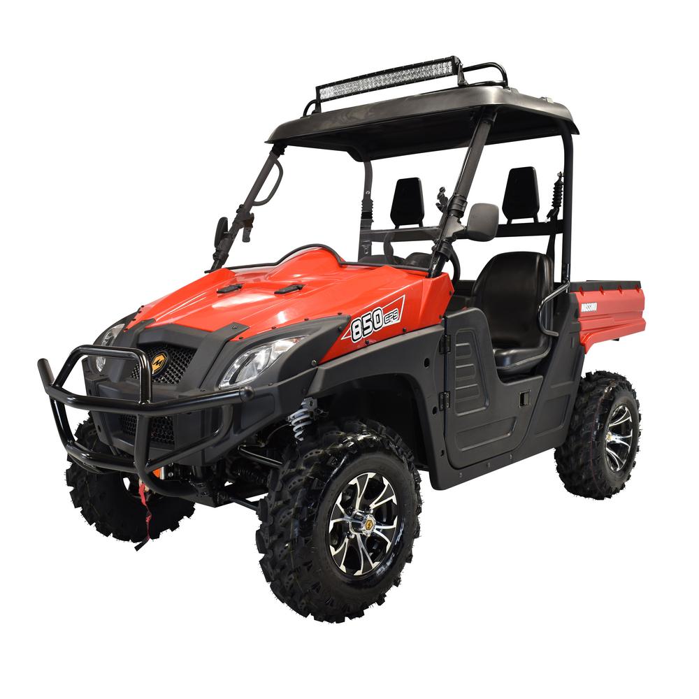 Massimo 4WD 800 cc UTV in Red-MSU850 RED - The Home Depot