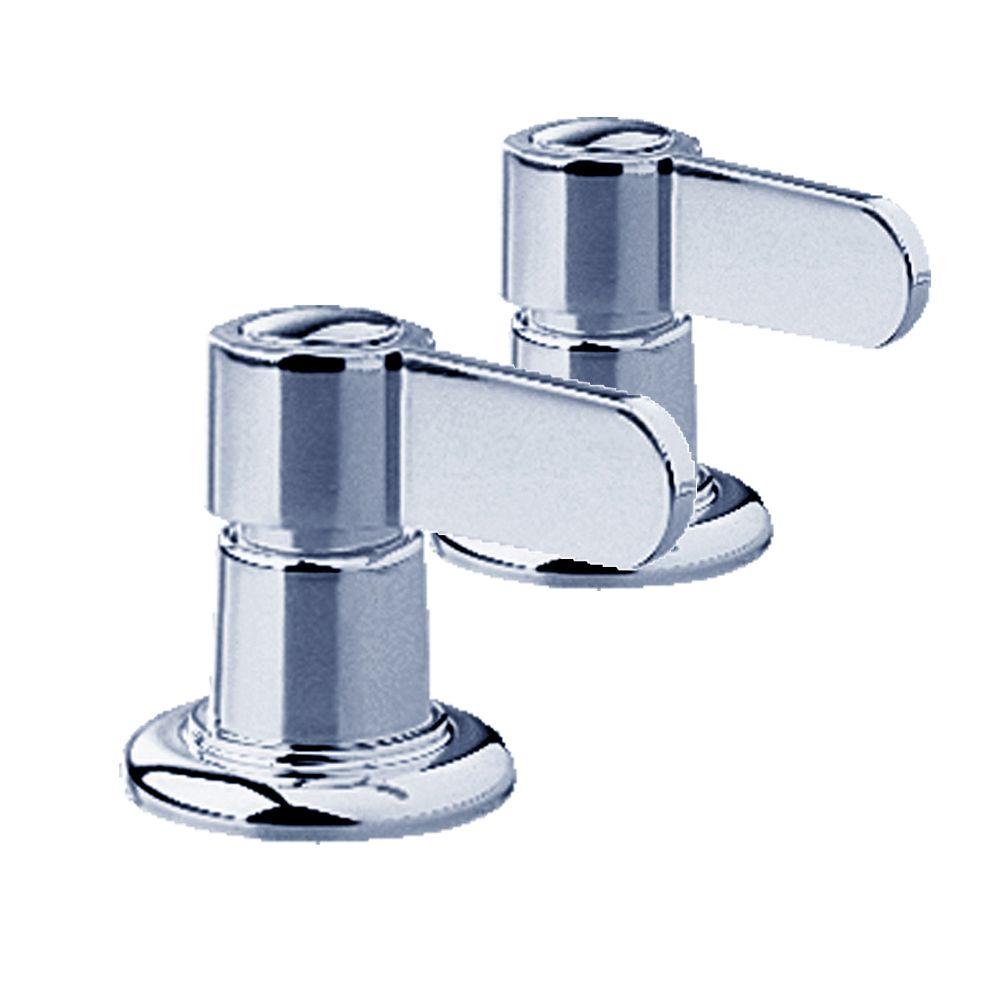 American Standard Heritage 2 Handle Wall Mount Kitchen Faucet In