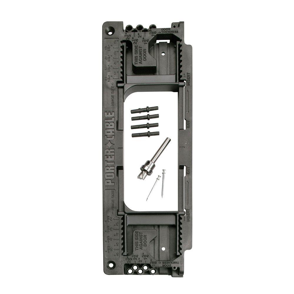 Porter Cable 2 1 2 In X 6 In Single Hinge Template 59370 The Home Depot