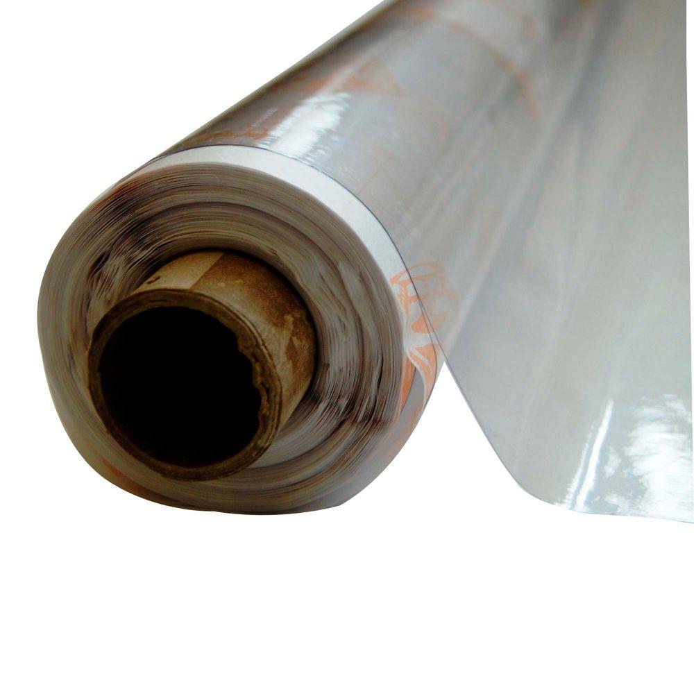 Vinyl It 4 1 2 Ft X 75 Ft Clear 8 Mil Plastic Sheeting 10008 The