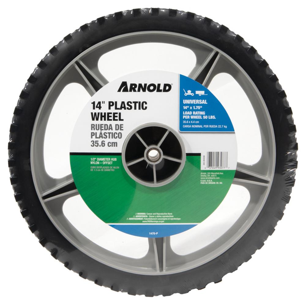 Arnold 14 in. Plastic Wheel-1475-P - The Home Depot