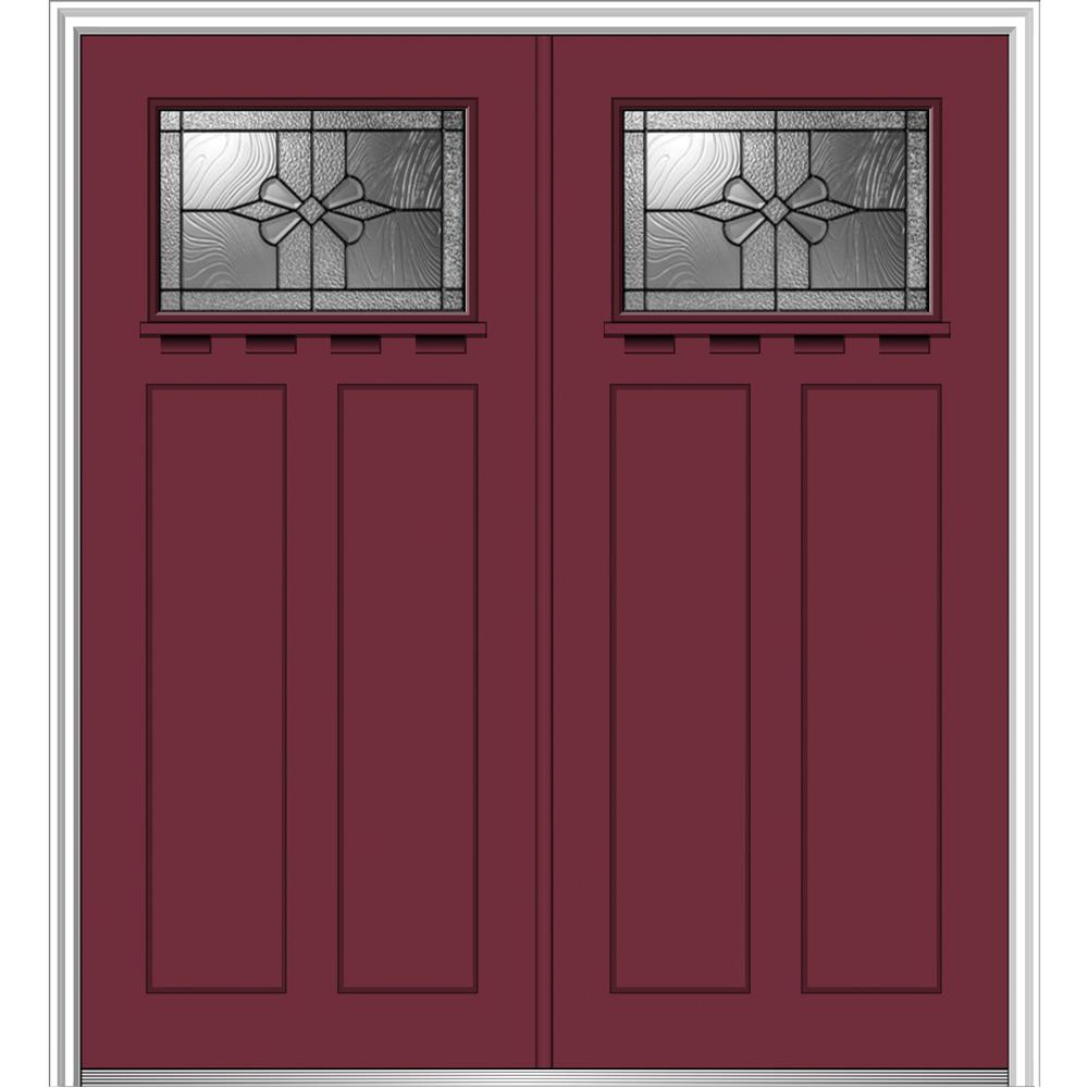 Burgundy - Front Doors - Exterior Doors - The Home Depot