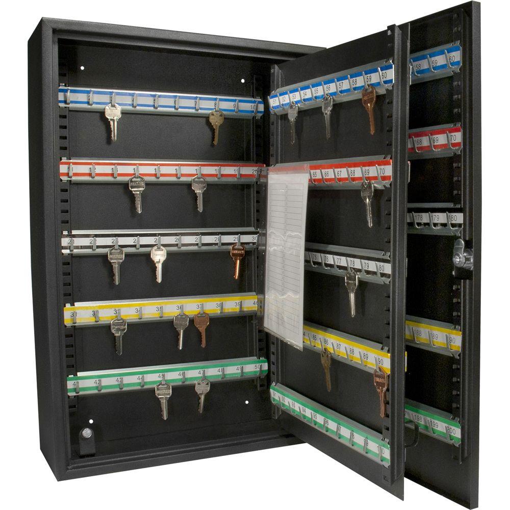 BARSKA Deluxe 200 Keys Heavy Duty Lock Box Safe With Key Lock AX11824 BARSKA Deluxe 200 Keys Heavy Duty Lock Box Safe With Key Lock AX11824