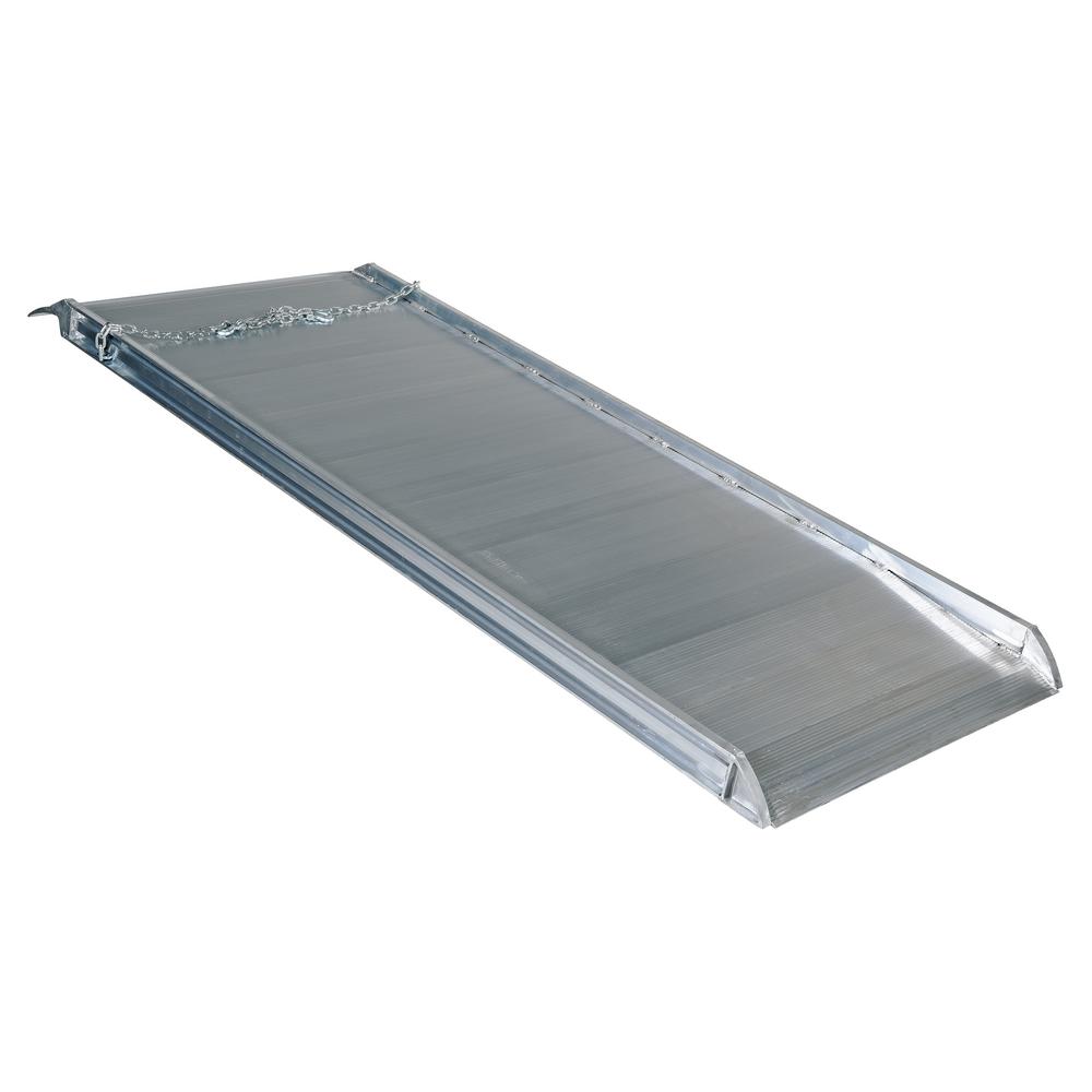 Vestil 96 in. x 38 in. Aluminum Walk Ramp Overlap Style-AWR-38-8A - The ...