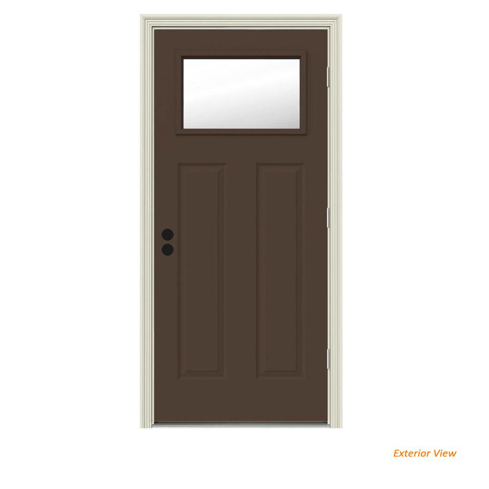 JELD-WEN - Left Hand/Outswing - Front Doors - Exterior Doors - The Home ...