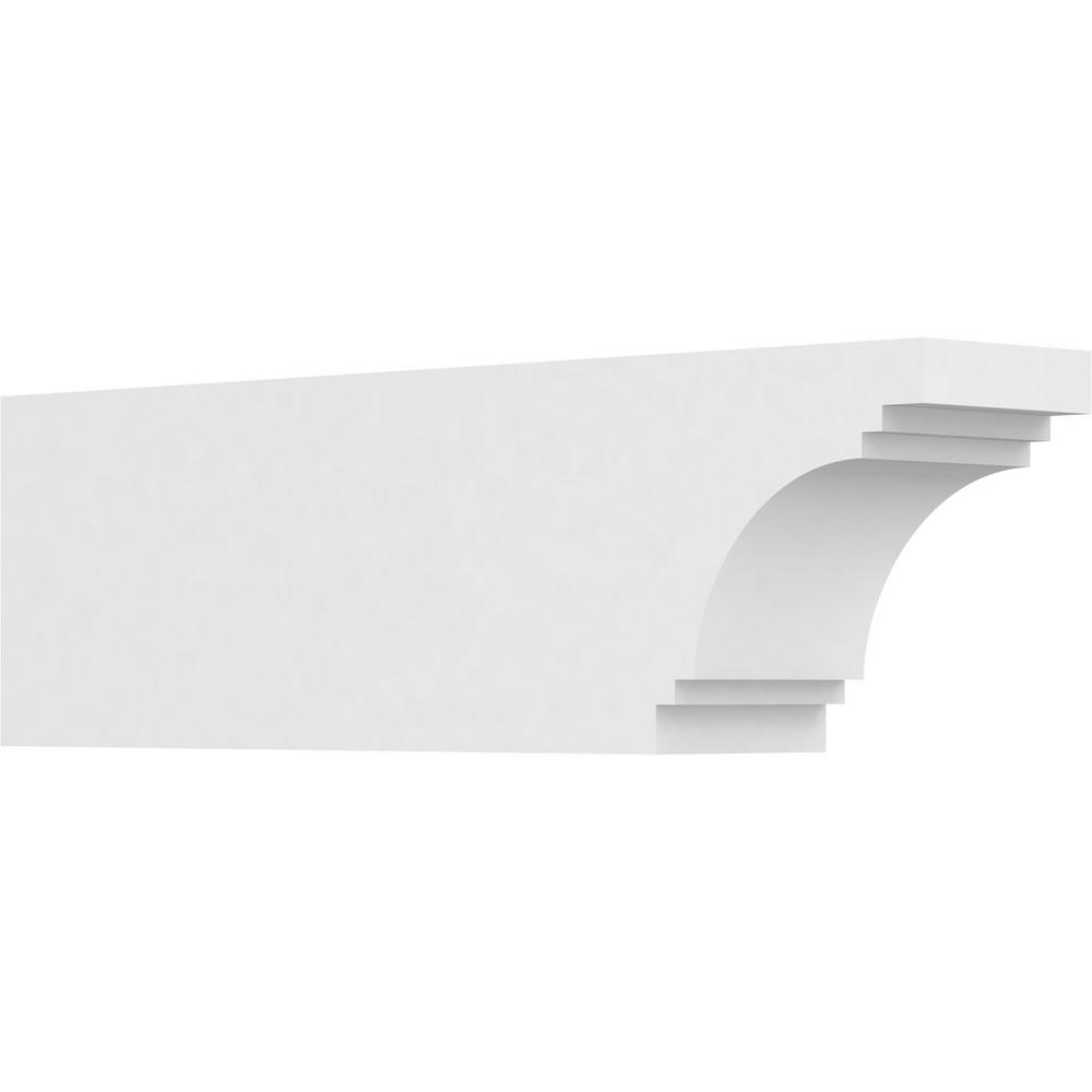 Ekena Millwork 4 in. x 6 in. x 20 in. Standard New Brighton ...