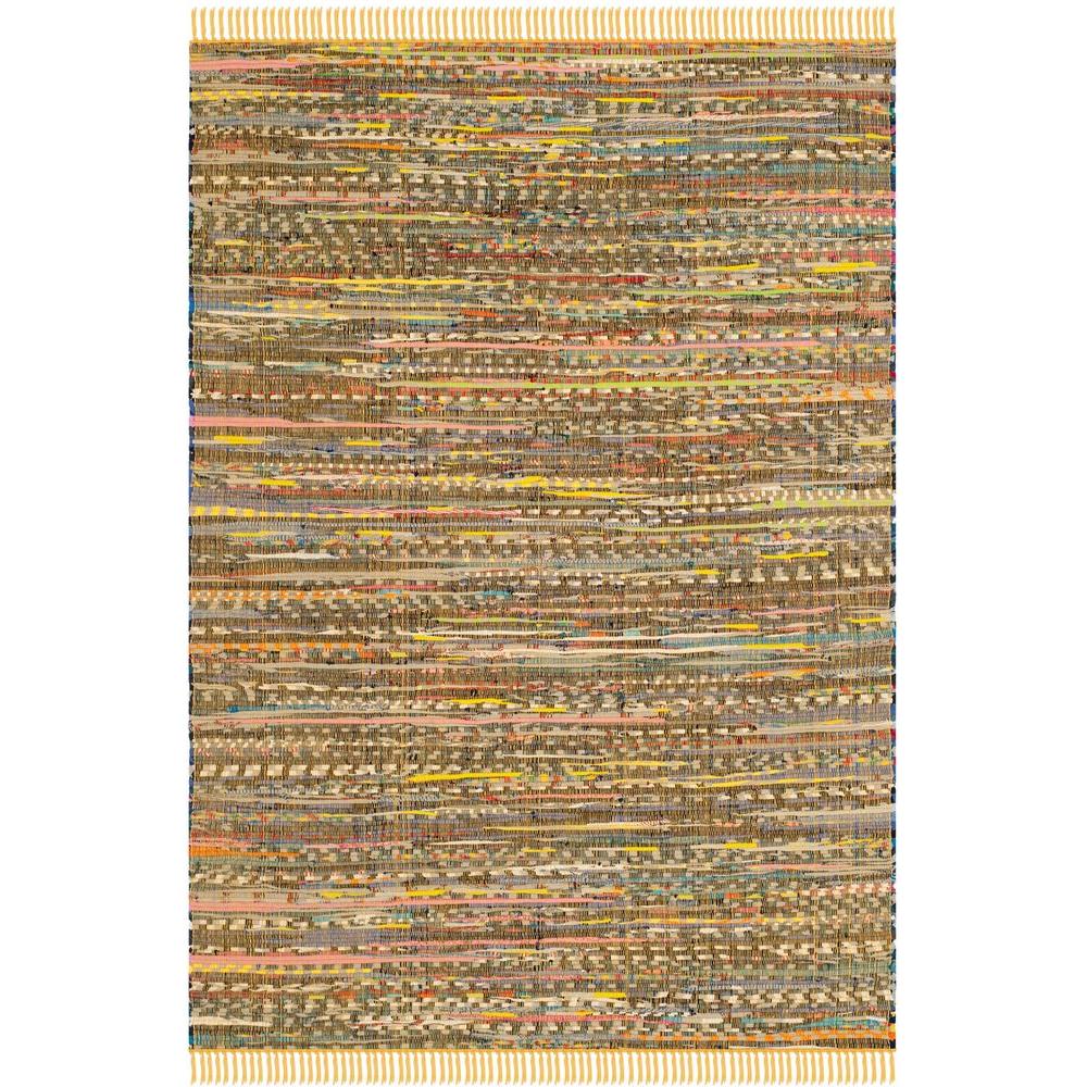 Safavieh Rag Rug Yellow Multi 4 Ft X 6 Ft Area Rug RAR121H 4 The safavieh-rag-rug-yellow-multi-4-ft-x-6-ft-area-rug-rar121h-4-the