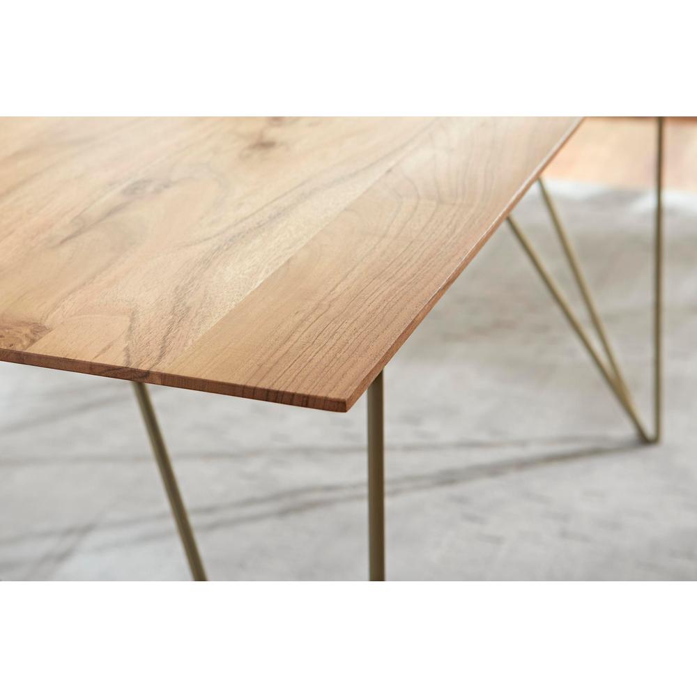 Home Decorators Collection Delavan Pecan Brown Finish Rectangular ...