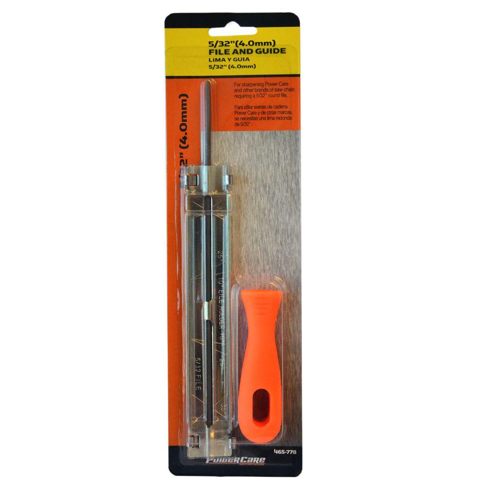 Power Care 5/32 in. Chainsaw File and Guide-532FGPC2 - The Home Depot