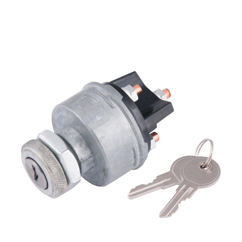 Calterm 30 Amp Acc-Off Ignition-Start Key Switch-42410 - The Home Depot