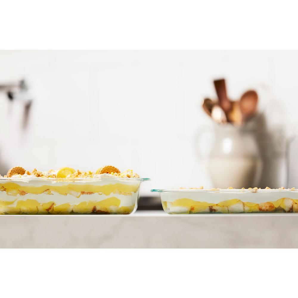 Pyrex 4-Piece Glass Baker Set 1135016 - The Home Depot