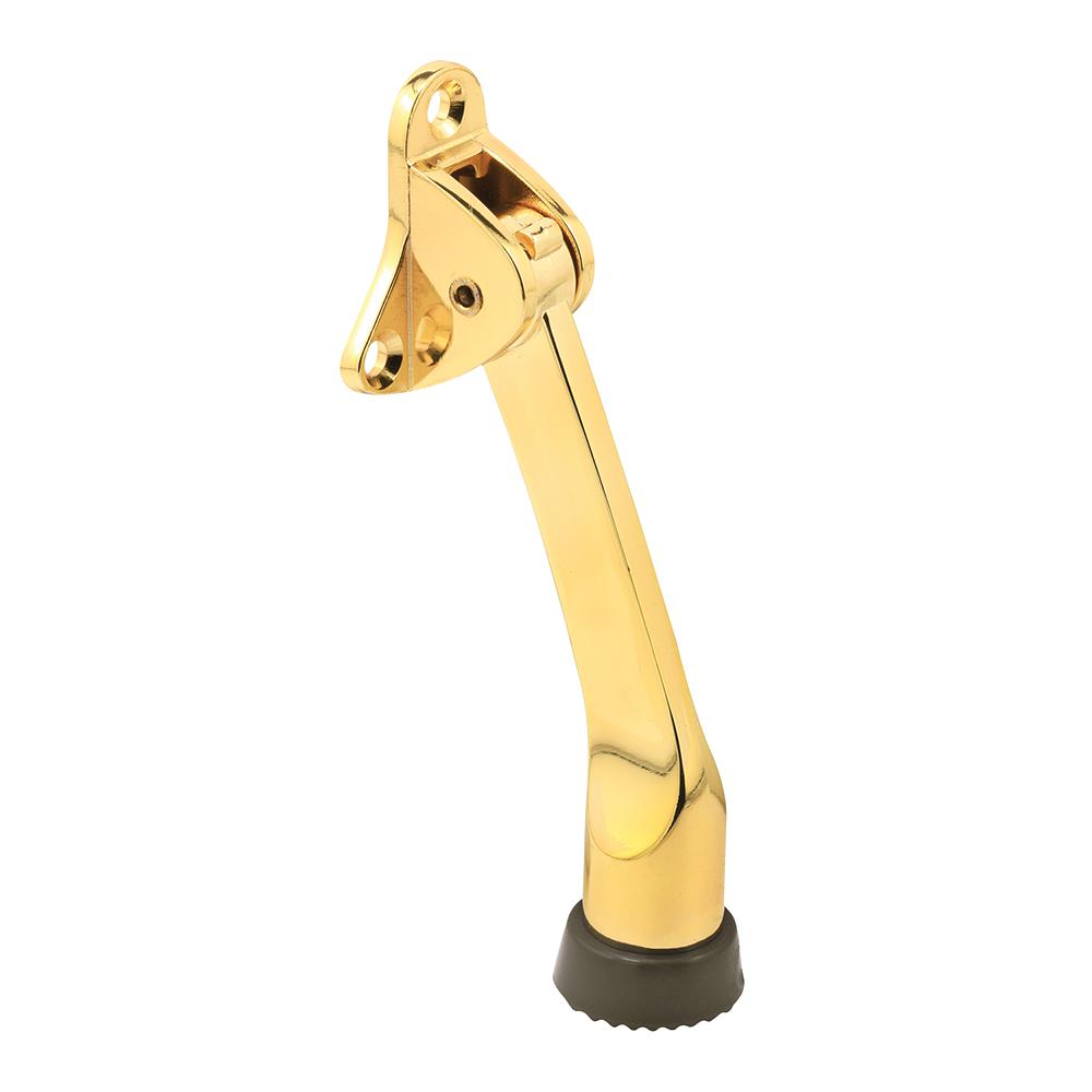 Prime-Line 3 Hole Brass Finished Diecast Spring Loaded Door Holder-J ...
