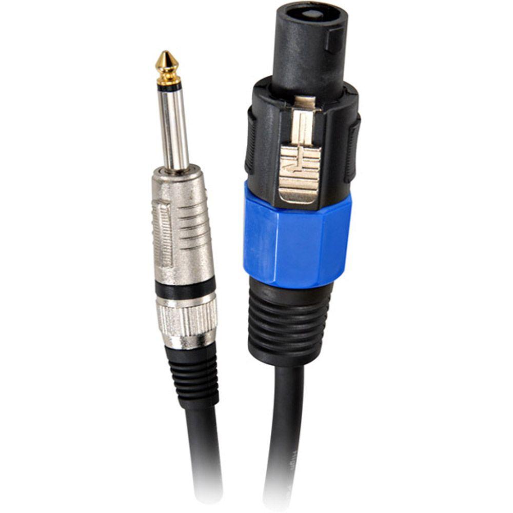 Pyle 30 Ft Speakon Speaker Connector To 1 4 In Speaker Cable PPSJ 30 Pyle 30 Ft Speakon Speaker Connector To 1 4 In Speaker Cable PPSJ 30