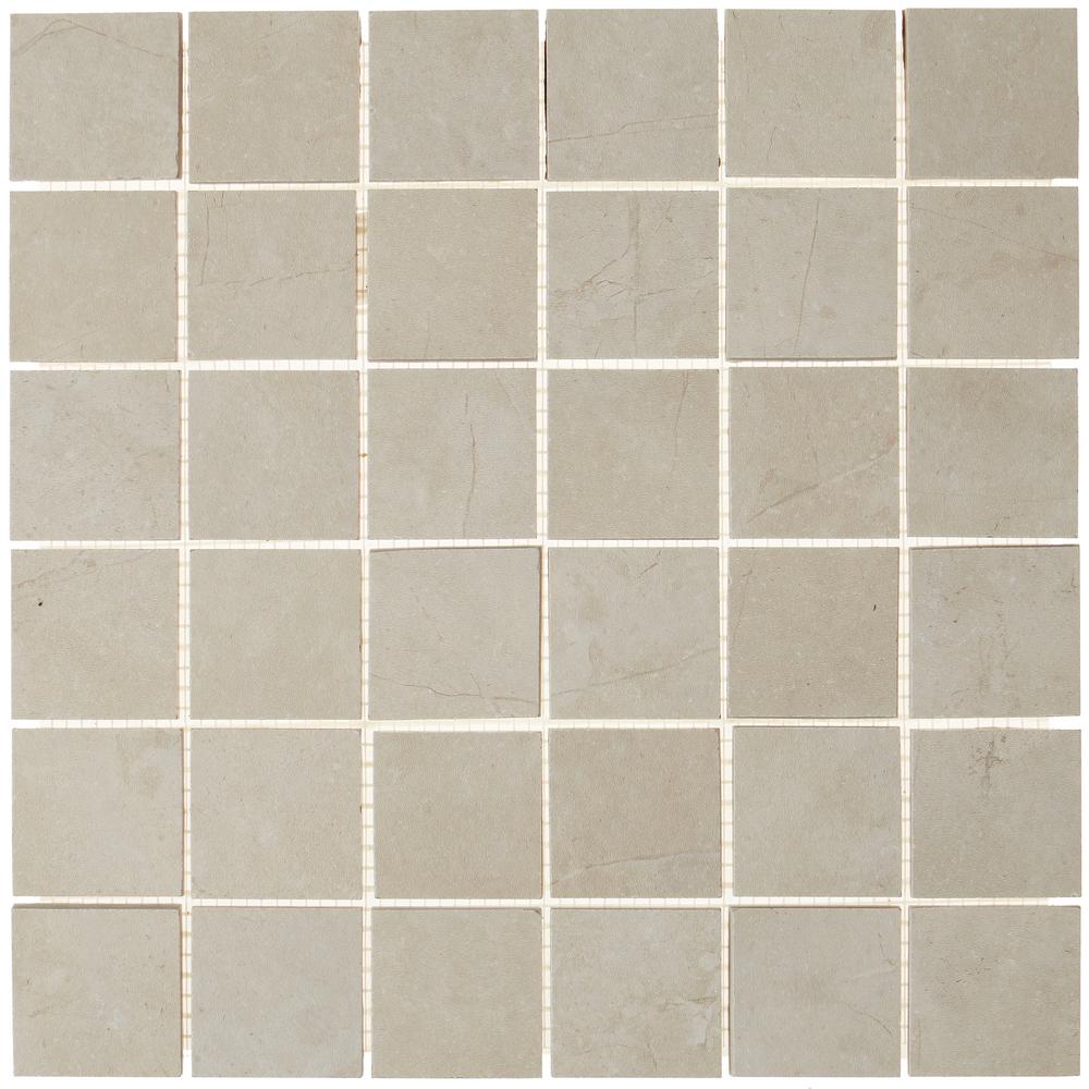 Metropolitan Beige 12 in. x 12 in. x 9mm Matte Glazed Porcelain ...