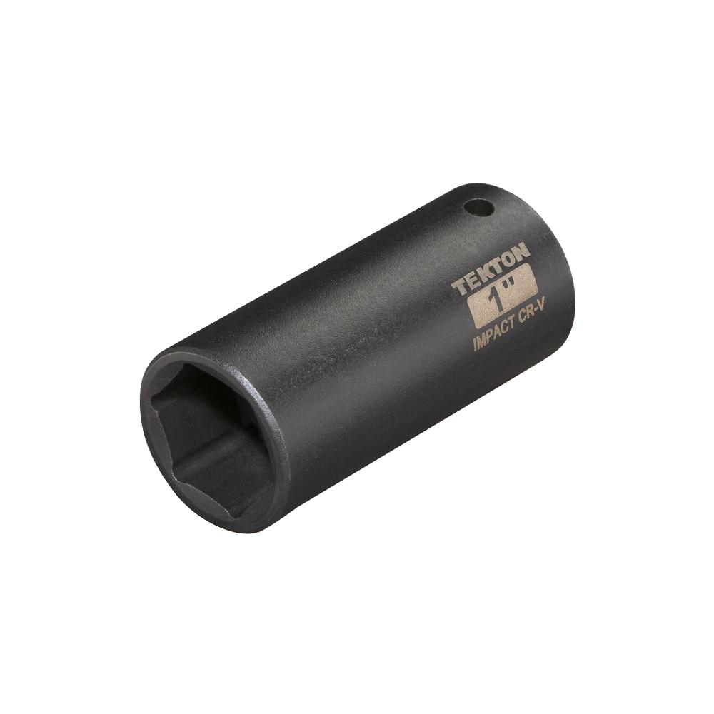 TEKTON 1/2 in. Drive 1 in. 6-Point Deep Impact Socket-47794 - The Home ...