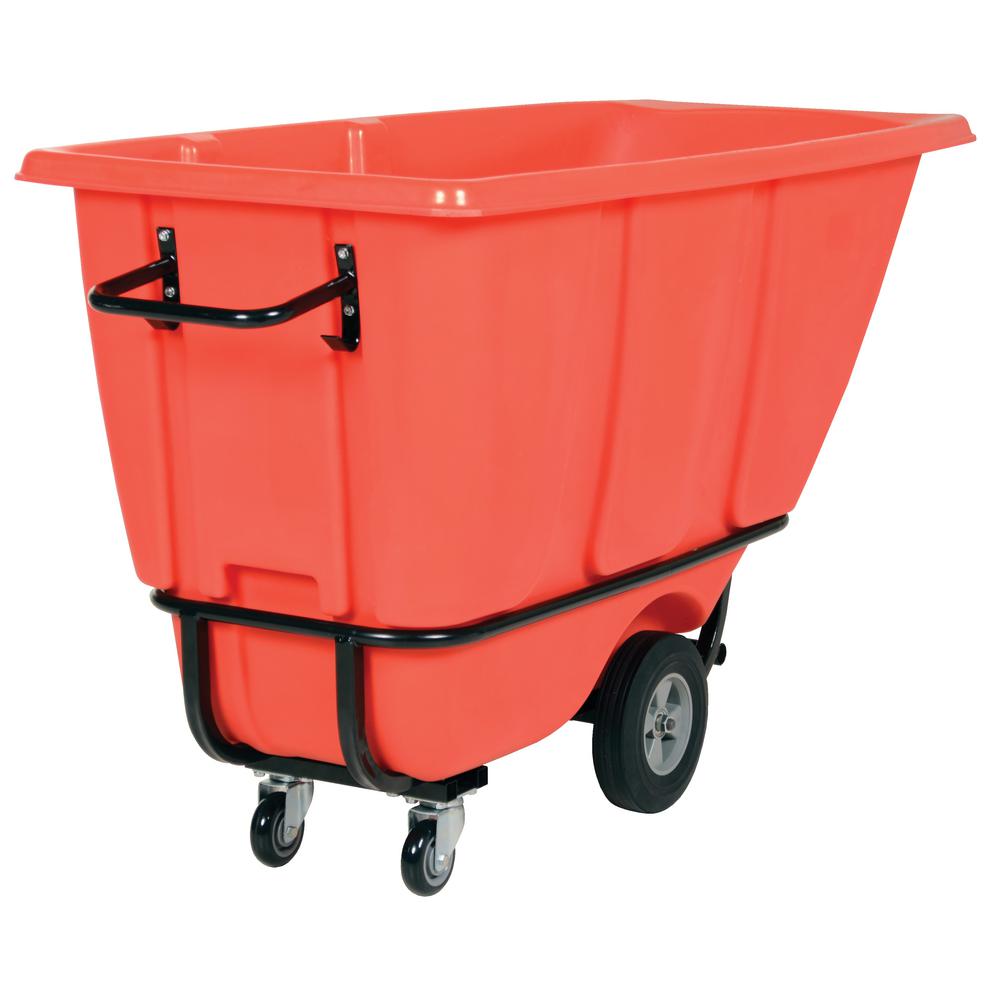 Vestil 1/2 cu. yds. Heavy Duty Tilt Truck - Red-TDT-50-HD-RED - The ...