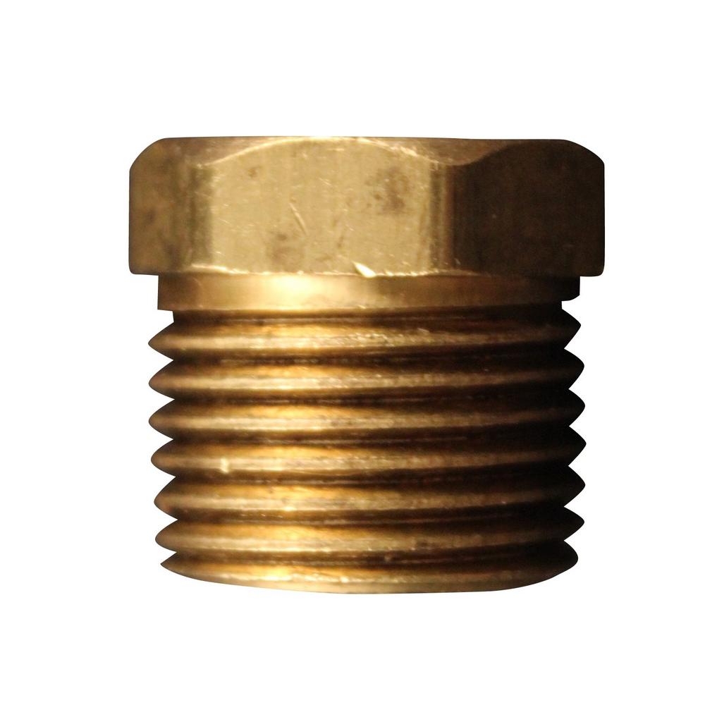 Milton Industries, Inc. 3/8 in. MNPT x 1/4 in. FNPT Reducer Bushing ...