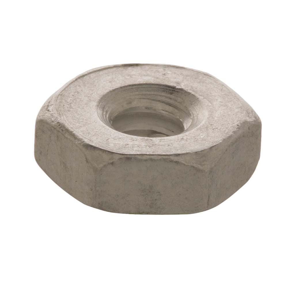 Everbilt #10-32 tpi Aluminum Machine Screw Hex Nut (3-Piece per Bag ...
