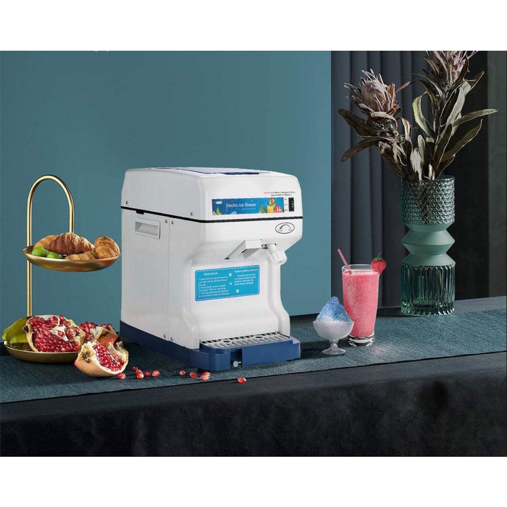 VIVOHOME 4 oz. 265lbs/hr Blue Ice Crusher Shaver Snow Cone Maker ...