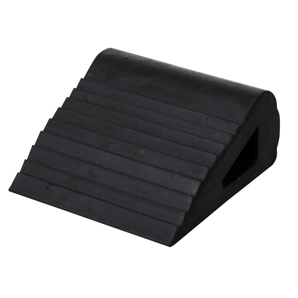 Vestil 6.5 in. x 6 in. Industrial Rubber Wedge-RBW-3 - The Home Depot