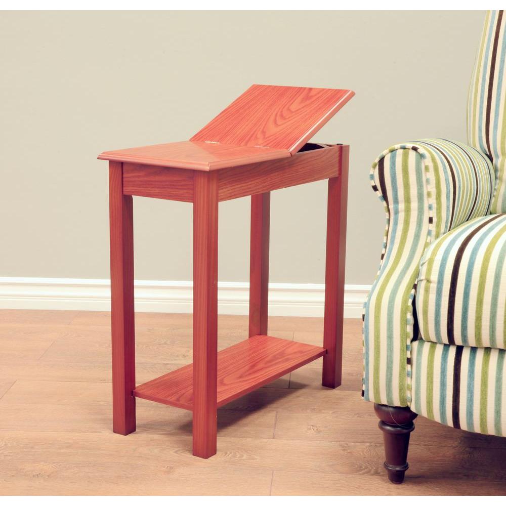 Monarch Specialties Walnut End Table-I 3116 - The Home Depot