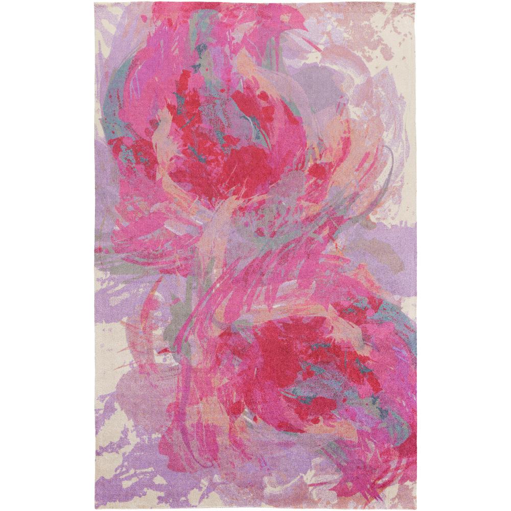 Surya Germili Bright Pink 8 ft. x 10 ft. Indoor Area Rug-GER2313-710103 ...