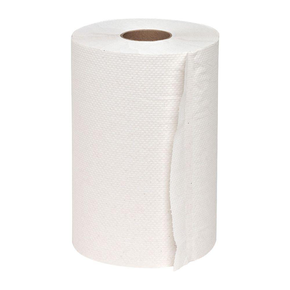 Genuine Joe Hard Wound Roll Paper Towels 12 Rolls GJO22300 The Home 