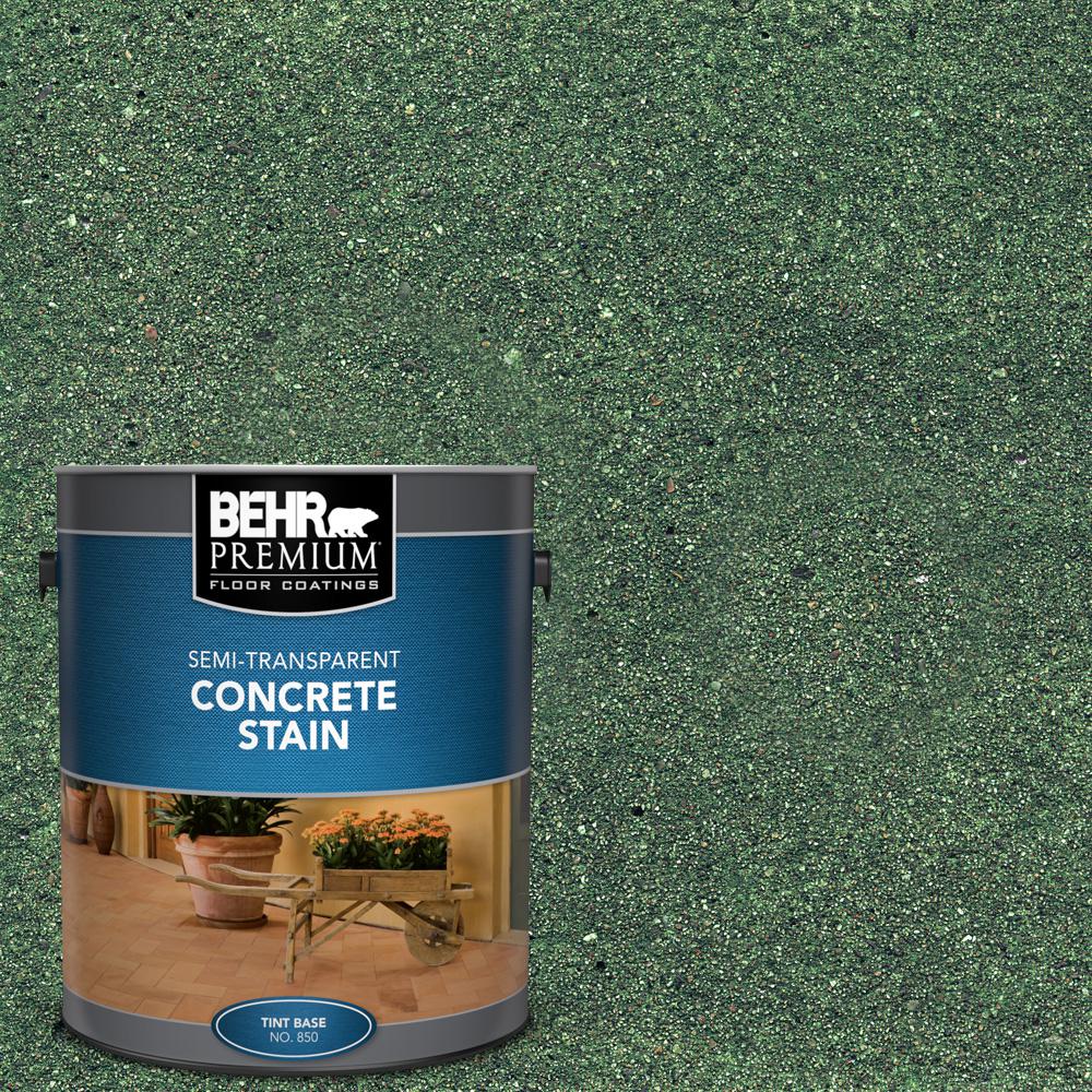 BEHR Premium 1 gal. #STC-15 Forest Slate Semi-Transparent Flat Interior ...