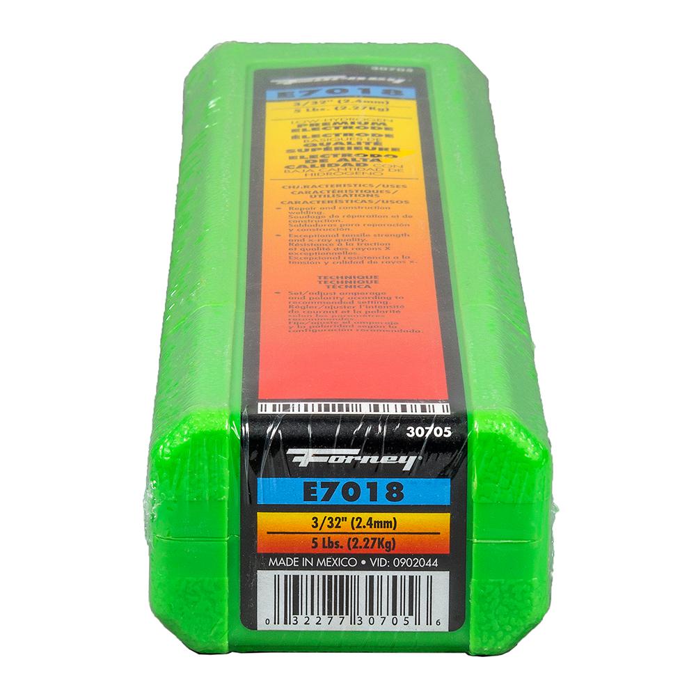 Forney 3 32 In E7018 Welding Rod 5 Lb 30705 The Home Depot