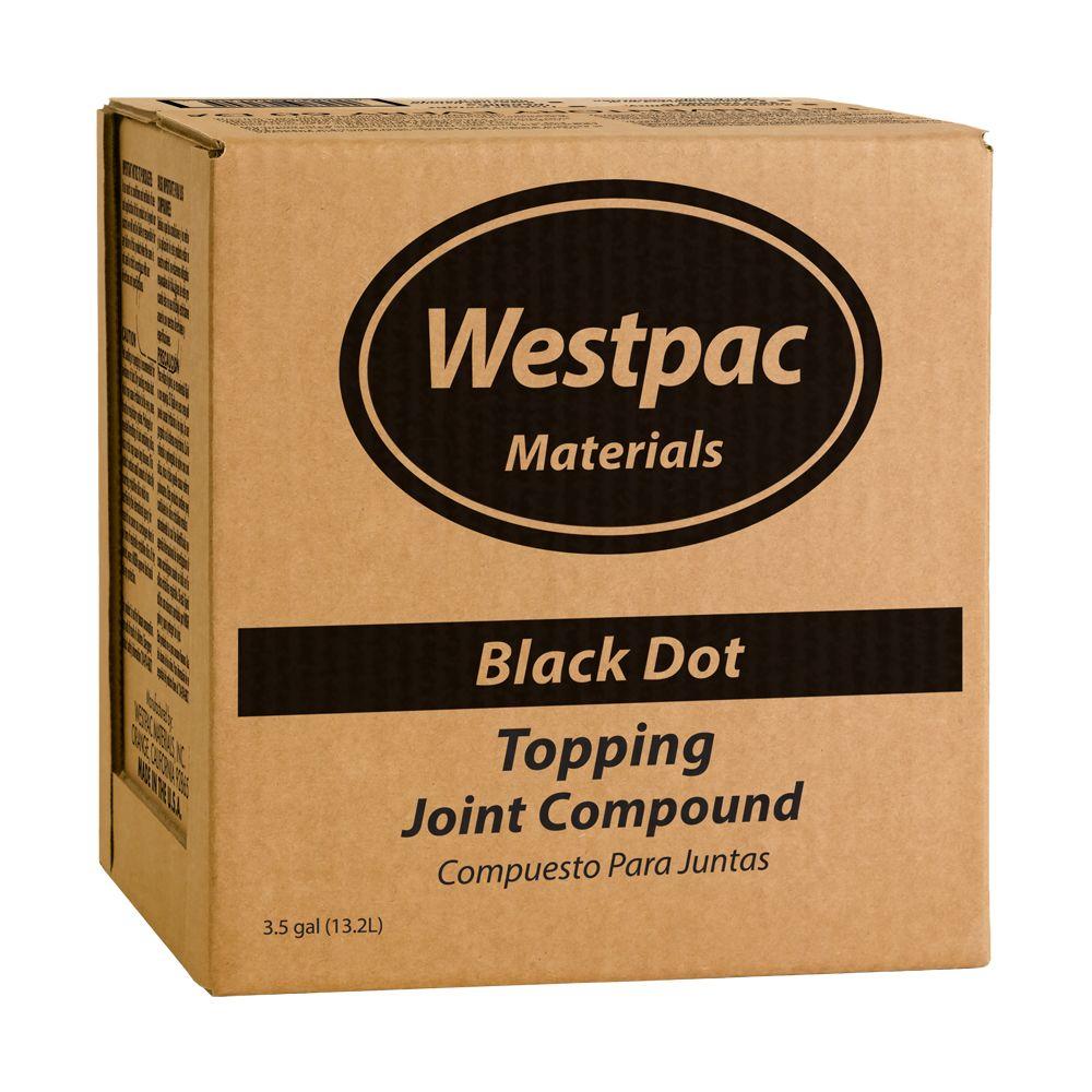 Westpac Materials 3.5 Gal. Black Dot Topping Pre-Mixed Joint Compound ...