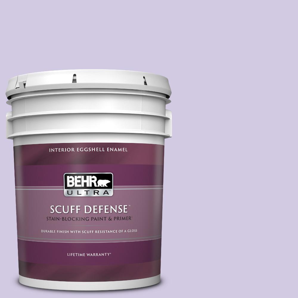 BEHR ULTRA 5 gal. #650C-3 Light Mulberry Extra Durable Eggshell Enamel ...