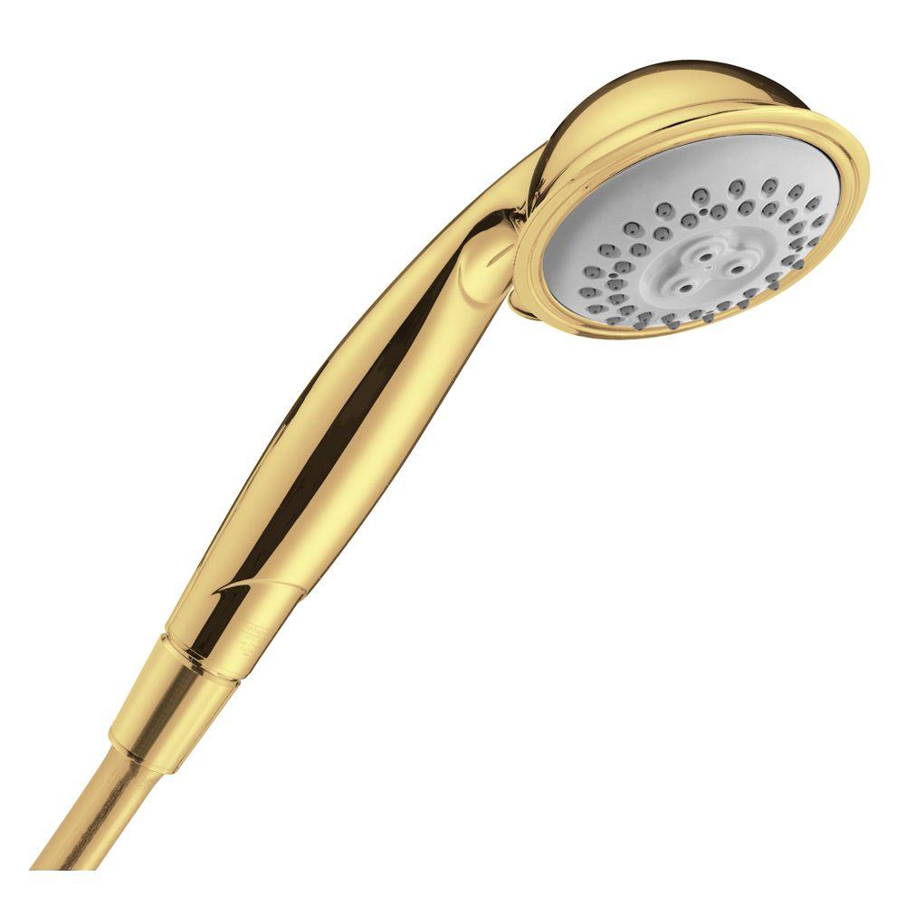 Hansgrohe Croma C 75 2 Spray Hand Shower In Polished Brass 06127930