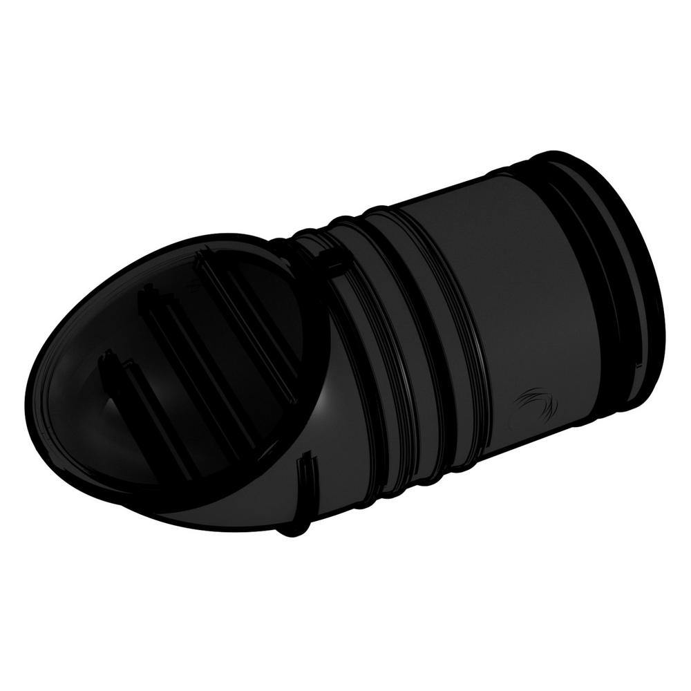 Rinnai 2 in. / 4 in. Plastic Condensing 45-Degree Vent Diverter Nose ... Rinnai 2 in. / 4 in. Plastic Condensing 45-Degree Vent Diverter Nose ...