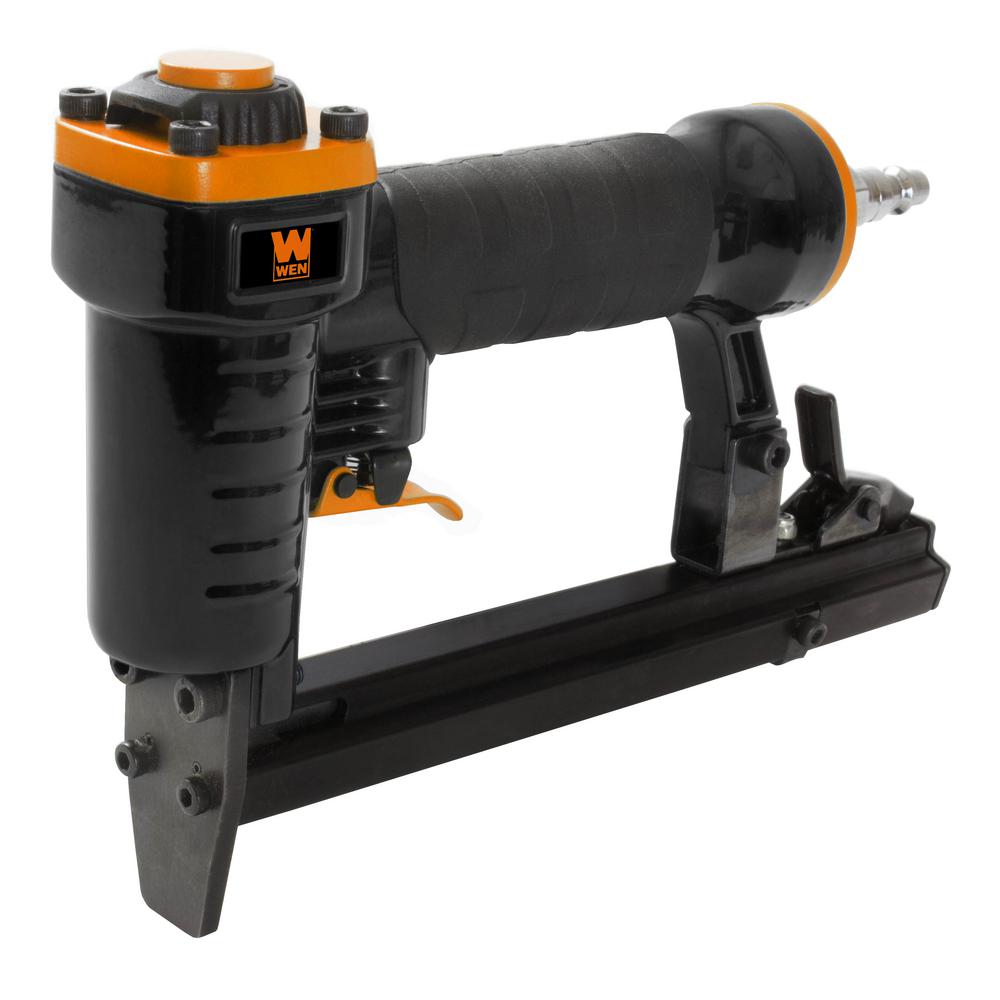 WEN 3 8 In 20 Gauge T50 Crown Air Powered Pneumatic Stapler For WEN 3 8 In 20 Gauge T50 Crown Air Powered Pneumatic Stapler For