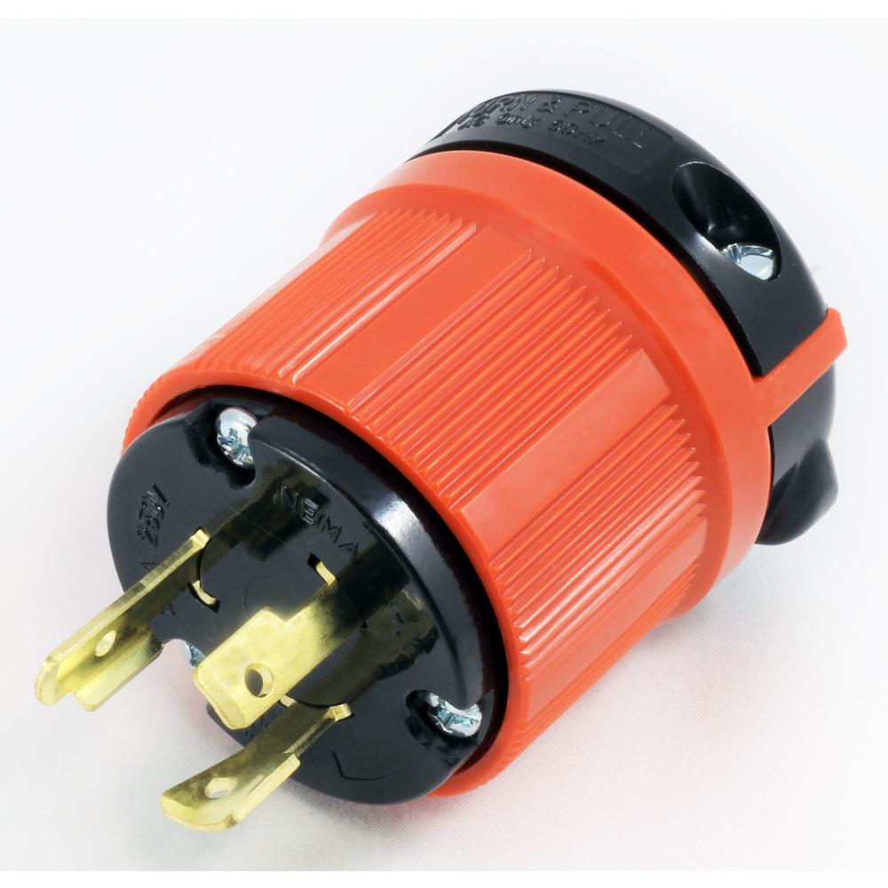 AC WORKS AC Connectors NEMA L6 20P 20 Amp 250 Volt 3 Prong Assembly AC WORKS AC Connectors NEMA L6 20P 20 Amp 250 Volt 3 Prong Assembly