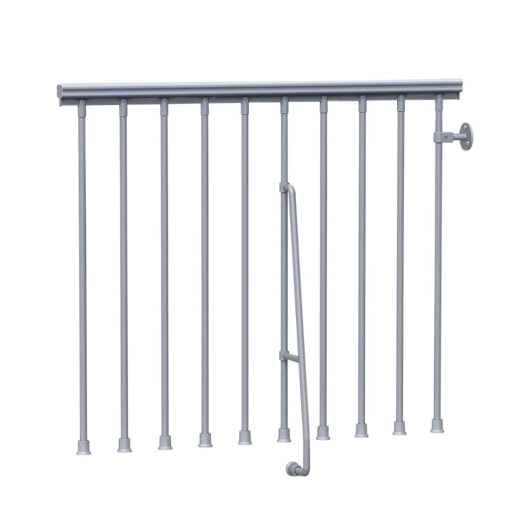 Dolle Rome 42 in. Balcony Railing Starter Kit-68370 - The Home Depot