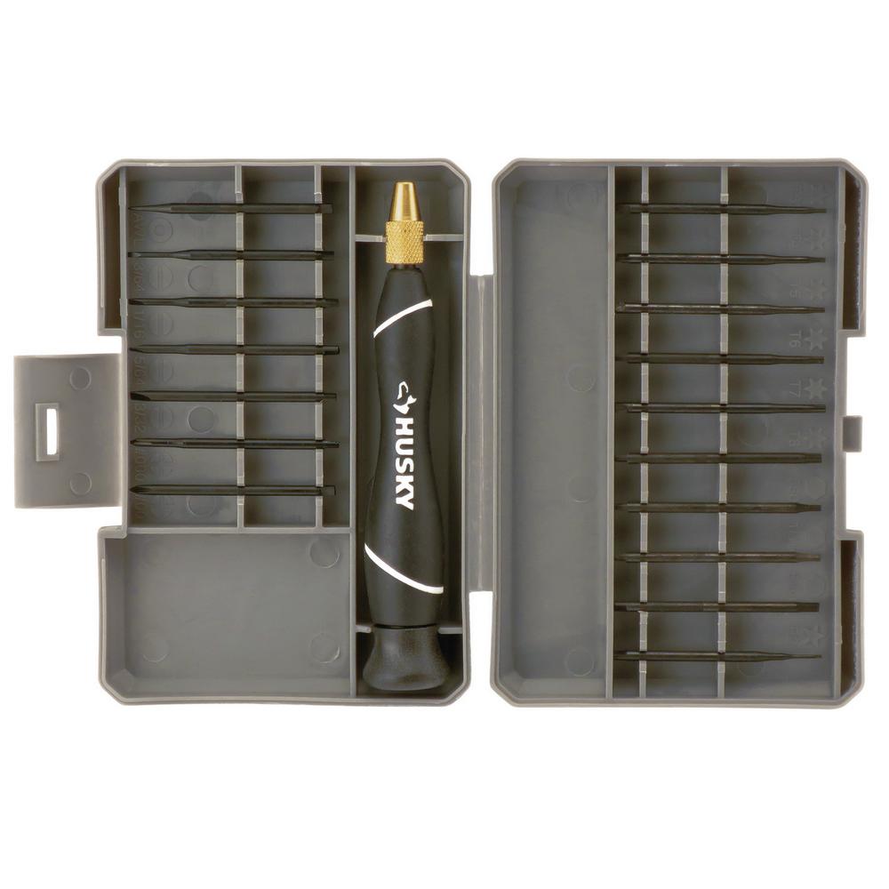 Husky Precision Screwdriver Set (7-Piece)-67123H - The Home Depot