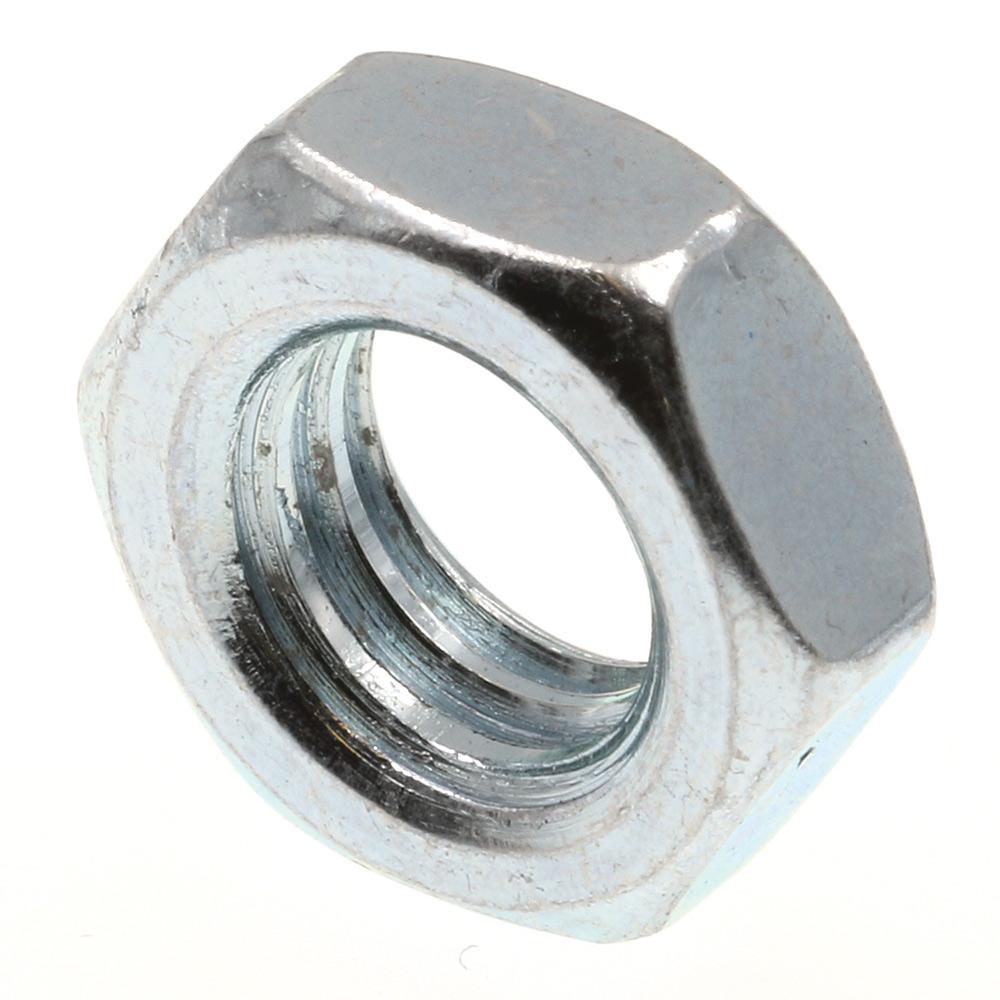 Prime-Line Products 3/8 in.-16 A563 Grade A Zinc Plated Steel Hex Jam ...