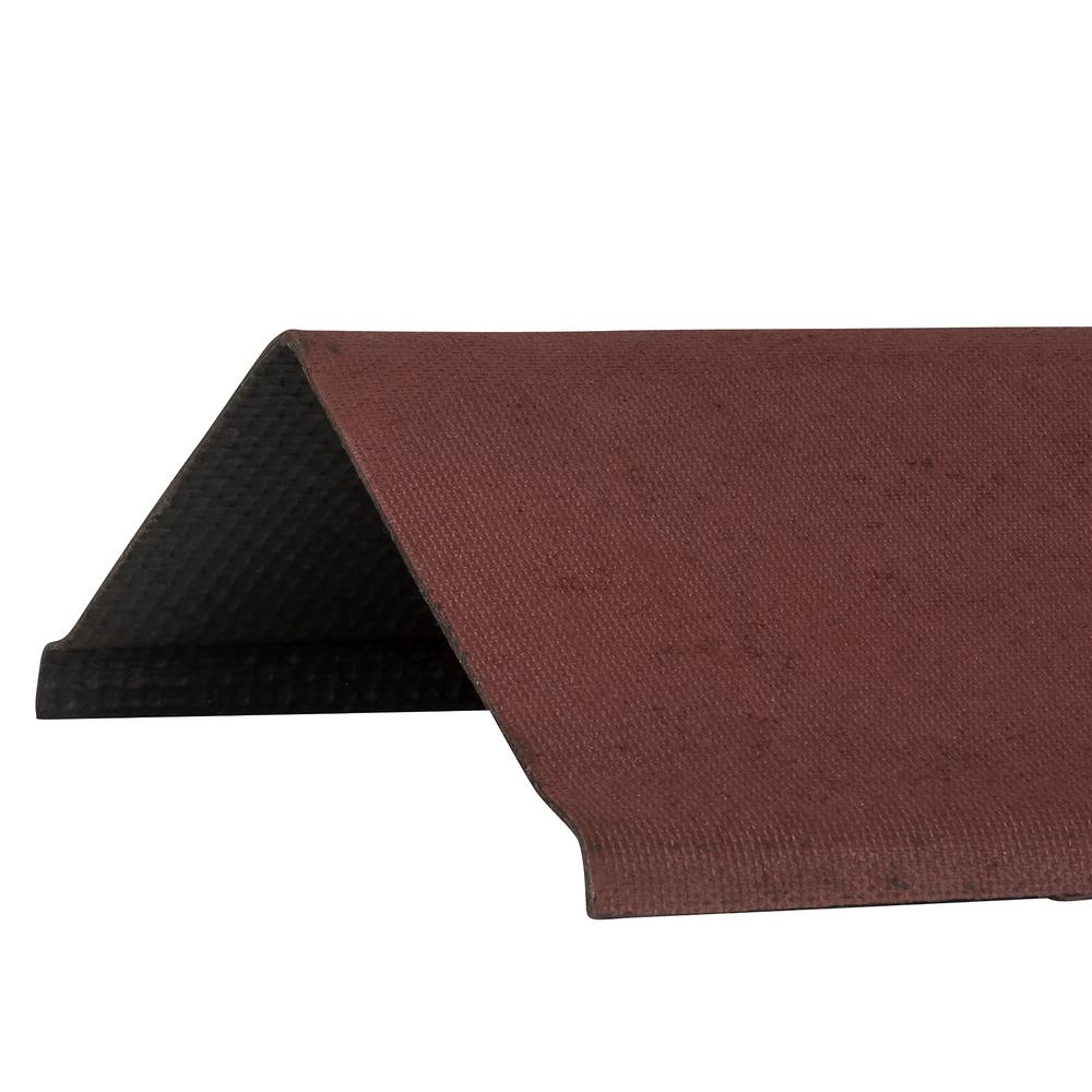 Ondura 39.5 in. x 12.5 in. Red Ridge Cap-5553 - The Home Depot
