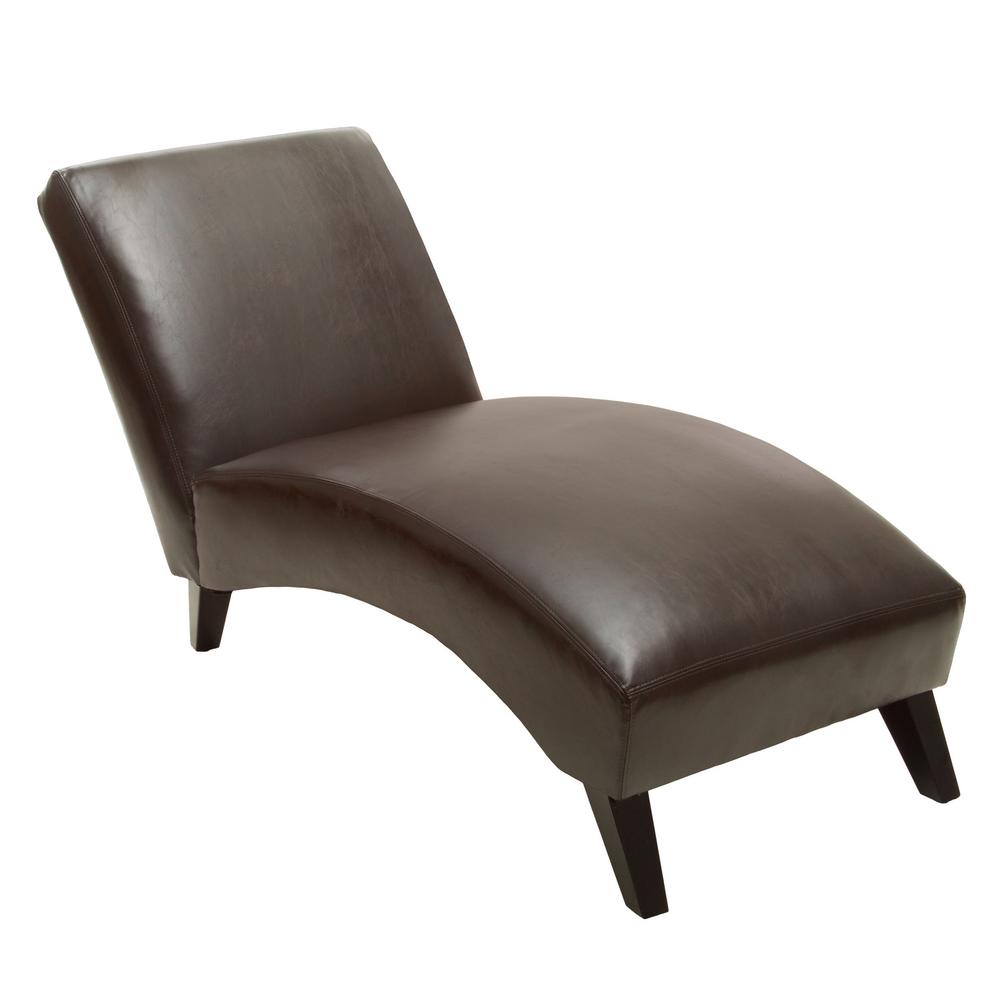 Leather - Chaise Lounges - Living Room Furniture - The Home Depot