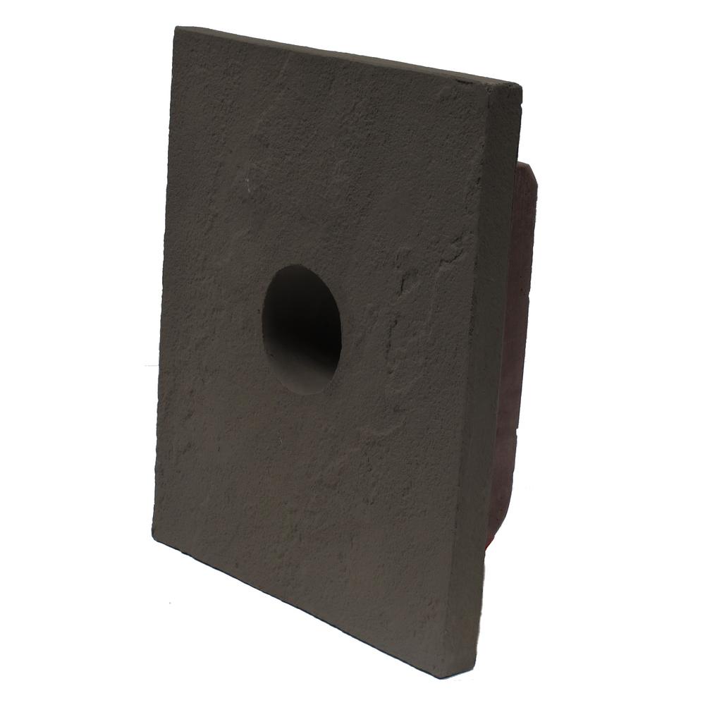NextStone Sandstone Gray 8 in. x 9 in. Small Universal Mounting Block ...