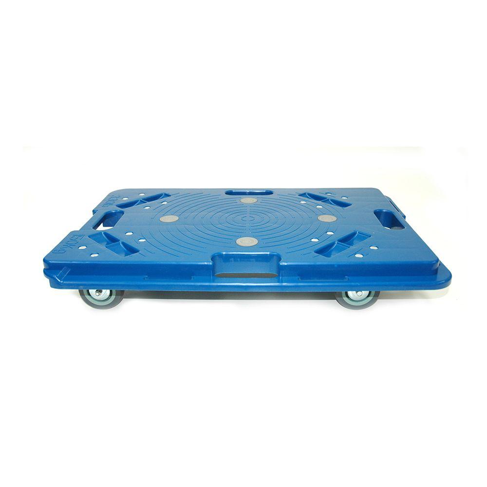 GSC Technologies 330 lb. 24 in. x 16 in. Blue Inter Locking Dolly ...