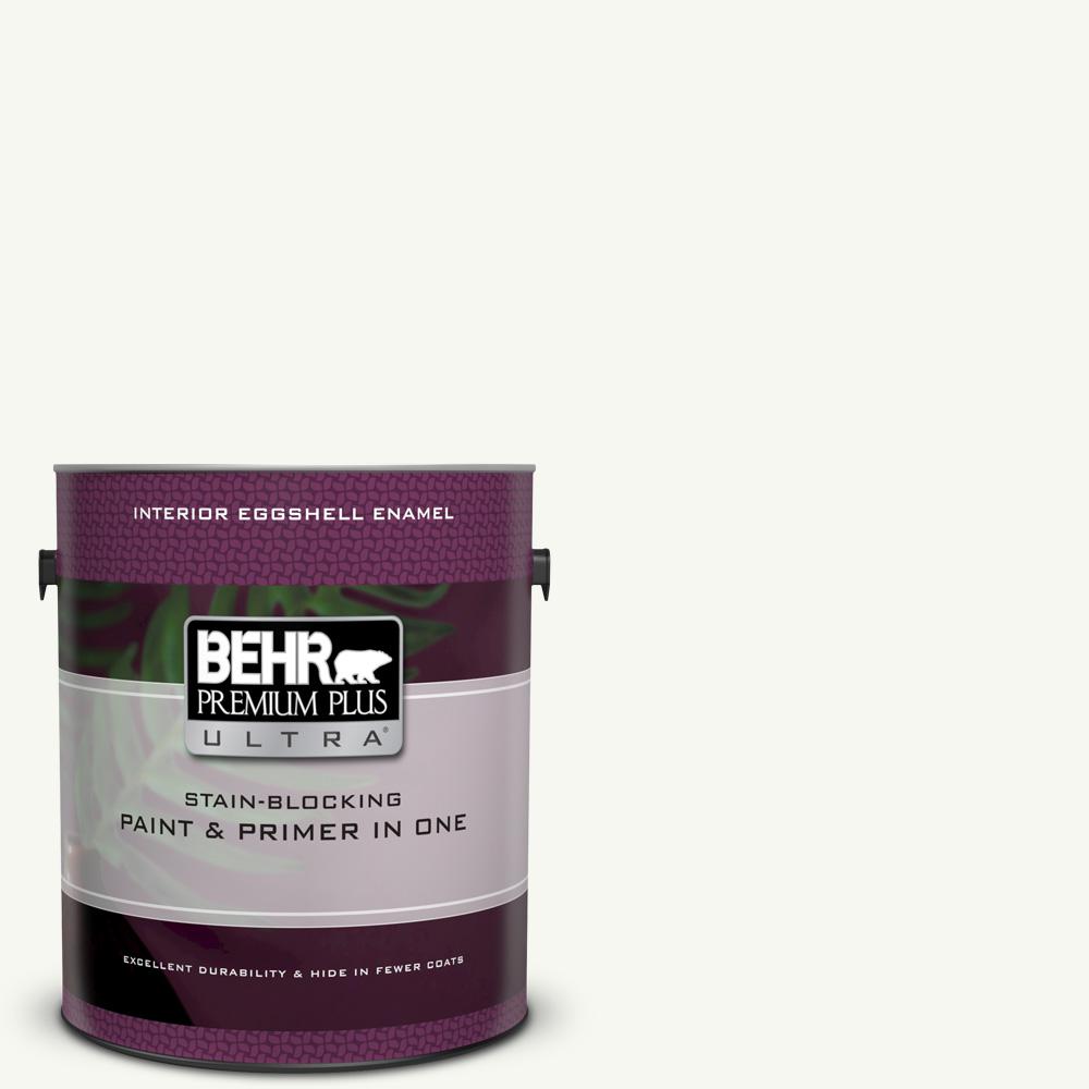 BEHR Premium Plus Ultra 1 gal. #YL-W10 Night Blooming Jasmine Eggshell ... BEHR Premium Plus Ultra 1 gal. #YL-W10 Night Blooming Jasmine Eggshell ...
