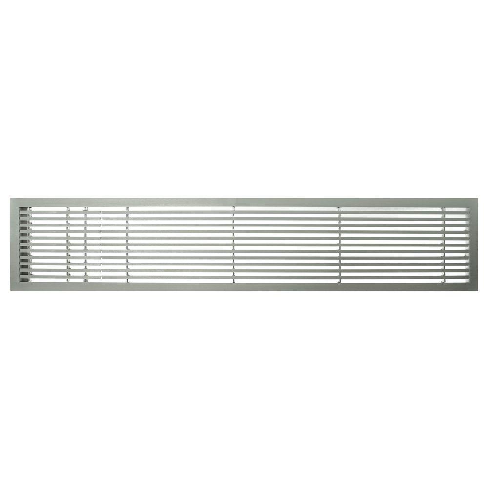 Architectural Grille AG20 Series 6 in. x 36 in. Solid Aluminum Fixed ...