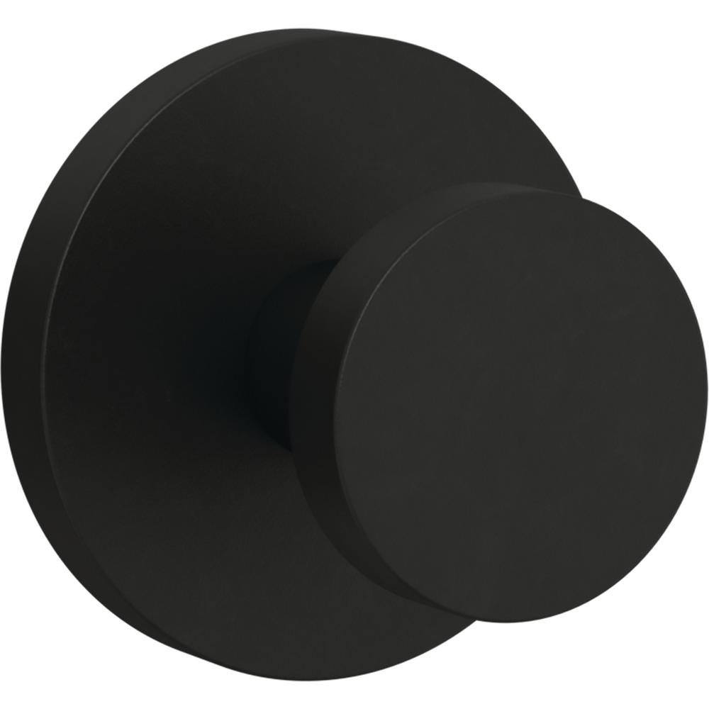 Liberty Modern Round 2.75 in. Flat Black Post Hook-B43153-FB-CP - The ...