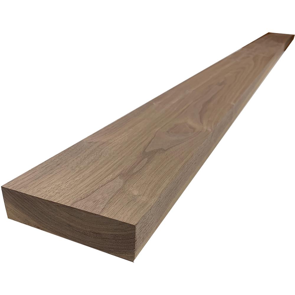 Swaner Hardwood 2 in. x 4 in. x 8 ft. Walnut S4S Board-OL08031696WA ...