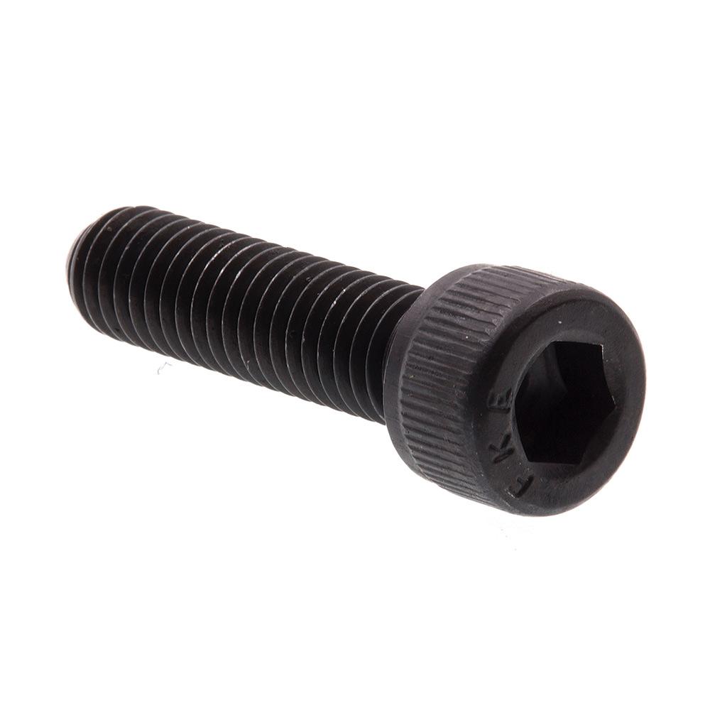 Prime-Line Products #10-24 x 3/4 in. Black Oxide Coated Steel Hex ...