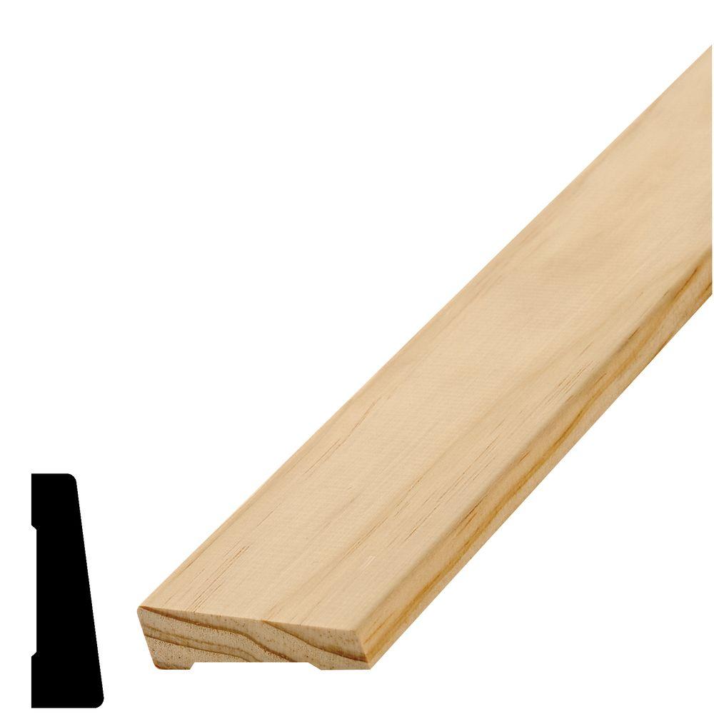 Alexandria Moulding WM 324 11/16 in. x 2-1/4 in. Pine Casing-WM324 ...