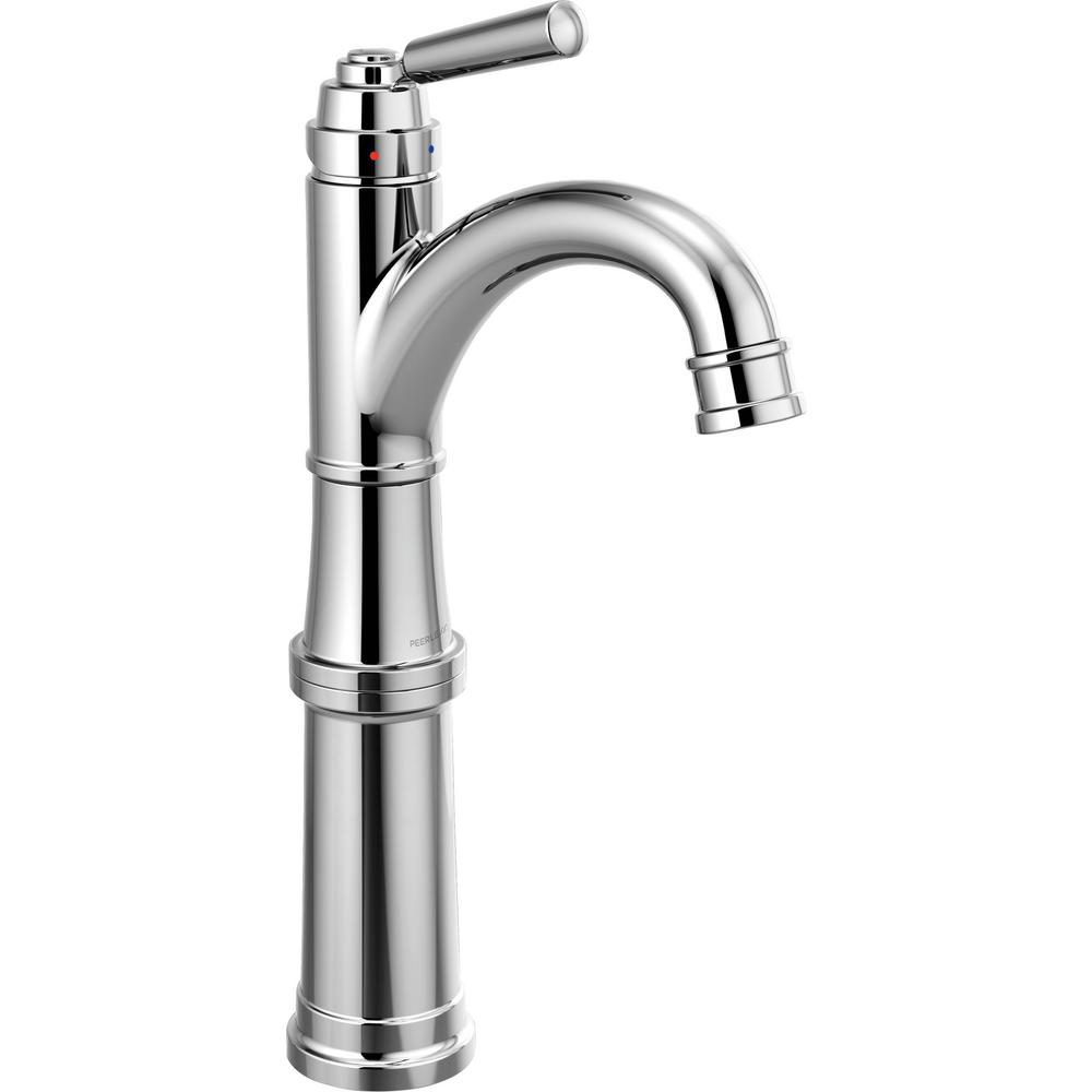 Peerless Westchester Single Hole Single-Handle Vessel Bathroom Faucet ...