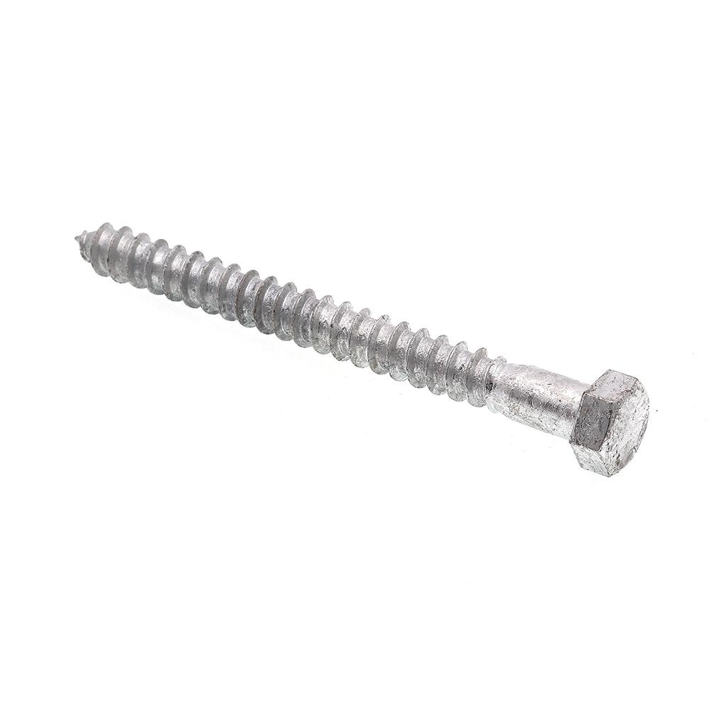 Lag Bolt Screw Hot Dipped Galvanized A307 Alloy Steel 3/8 x 3-1/2" Qty ...